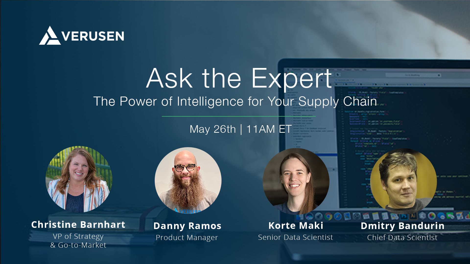 Discover Supply Chain Intelligence & Power in Verusen's Webinar